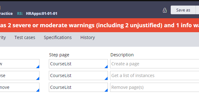 Pega Learnings: Count In Page List Pega expression