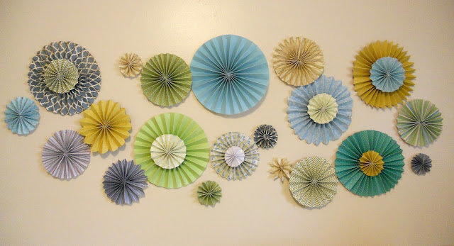 A Box of Chocolates: DIY Paper Fan Art