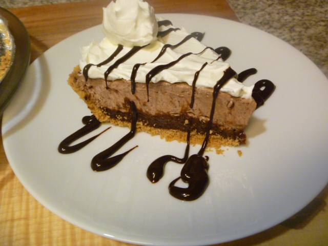 Slice of Southern: Easy Double Chocolate Ice Box Pie