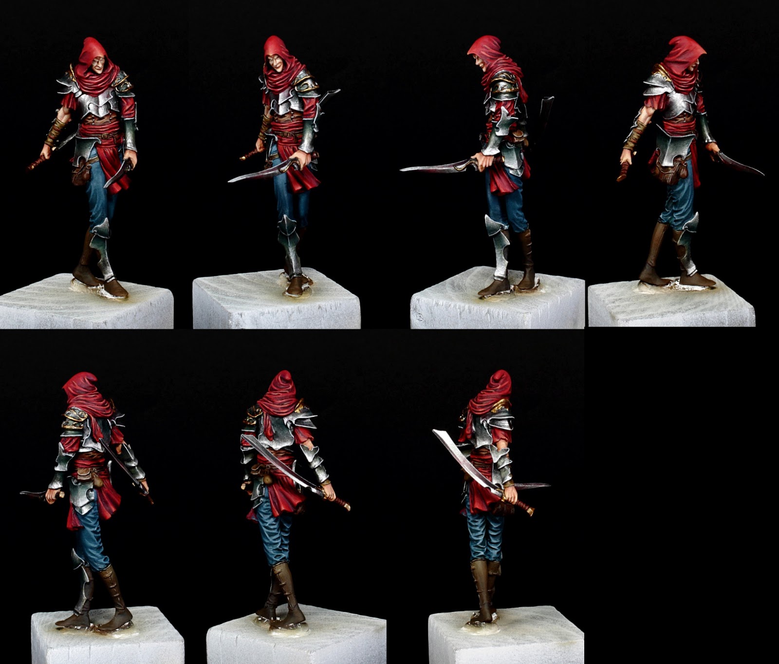 Miniature Fairy Tales: Scale75 - Dark Elf WIP1