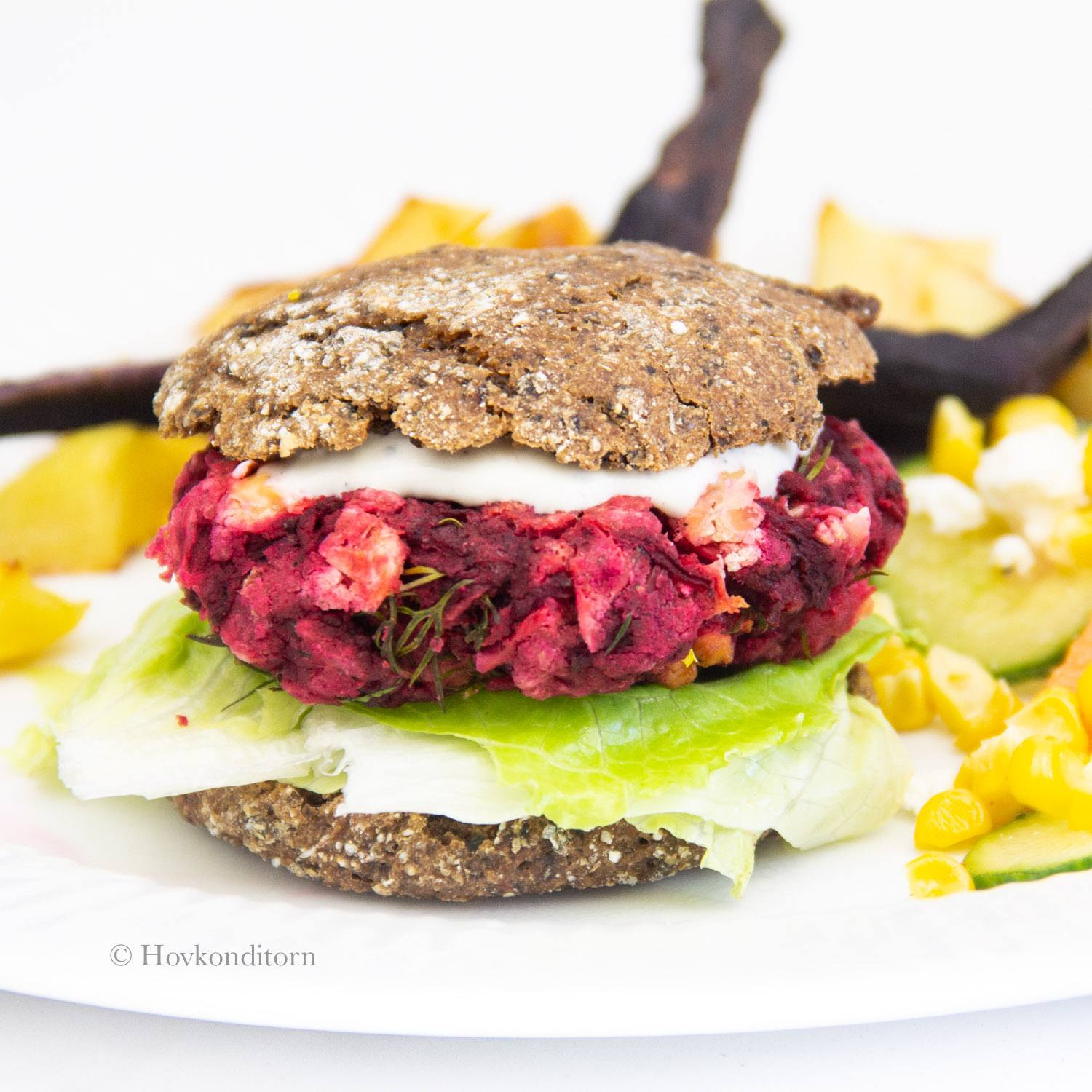 Beetroot Feta Burgers