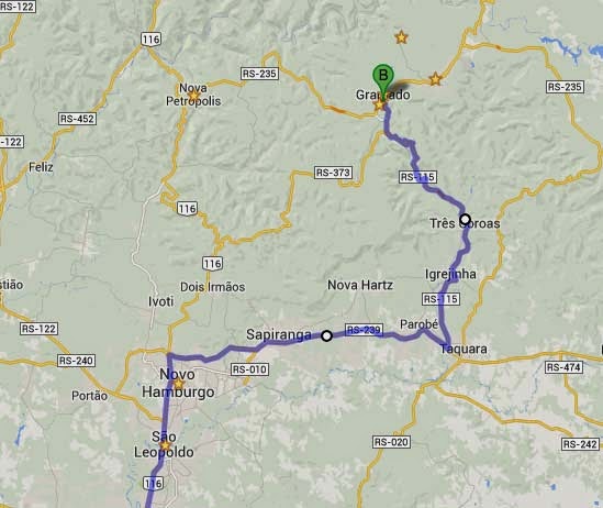 En auto a Brasil, Blog de Viaje: GRAMADO - COMO LLEGAR Y QUE HACER ALLI