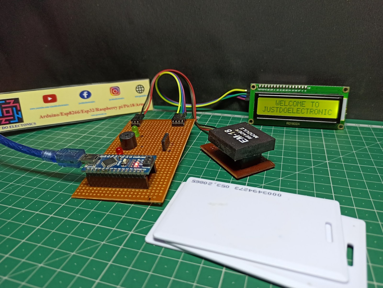 Smart Trolley Using Rfid And Arduino Nano