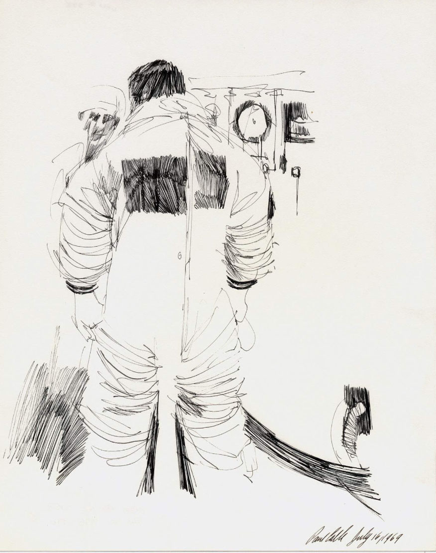 Gurney Journey: Sketches of the Apollo 11 Mission