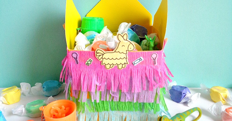 DIY: A Piñata in a Box - Running With A Glue Gun