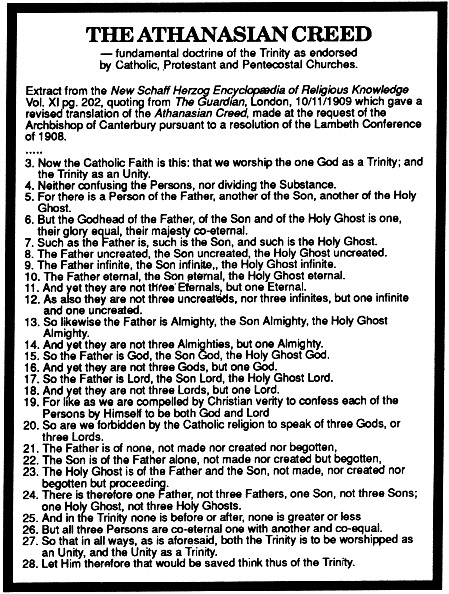 New World Translation Defended: Athanasius and His Creed