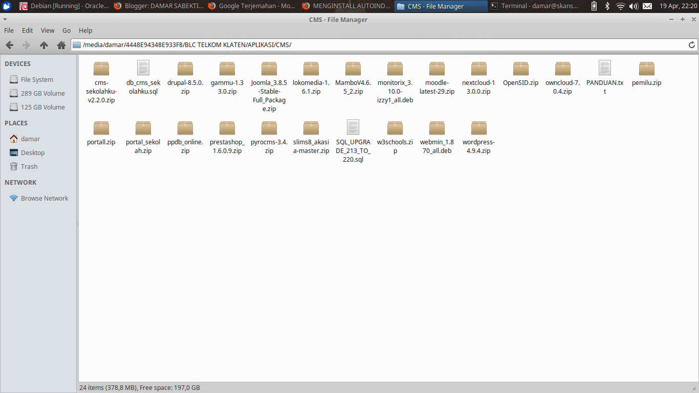 Cara Upload File ke Debian 8 VIRTUAL BOX - DAMAR SABEKTI Cara Upload File ke Debian 8 VIRTUAL BOX - DAMAR SABEKTI