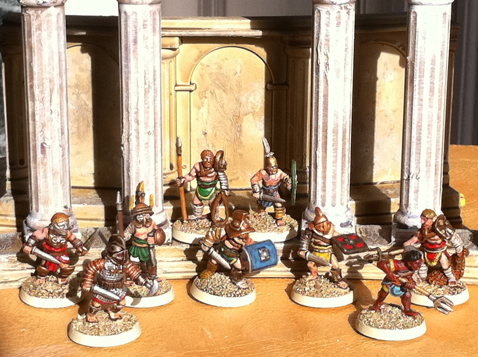 Chroniques du fort Bastiani: Crusader Miniatures GLADIATORS for RSBS