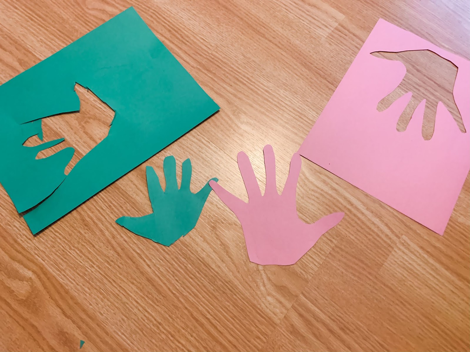 Easter Bunny Hand Tracing Craft - Take It From Nicole