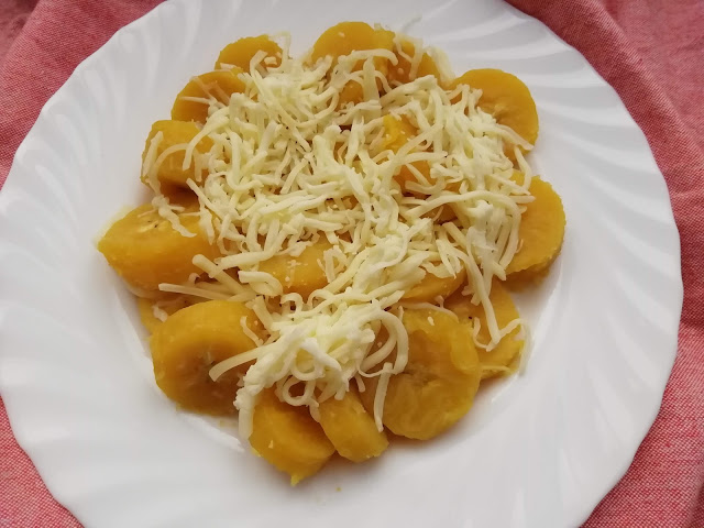 Plátano sancochado