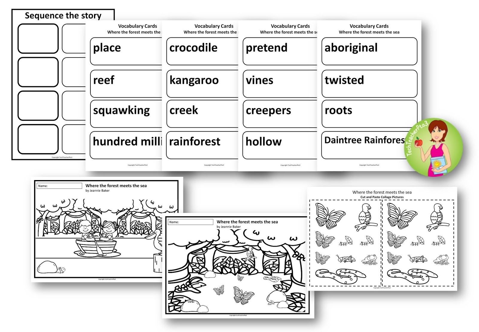 Foundation into First: Where the forest meets the sea - exploring the text