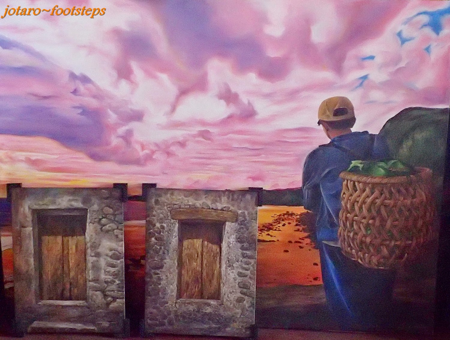 Footsteps - Jotaro's Travels: Art Gallery : Filipino Ivatan Art @ Batanes