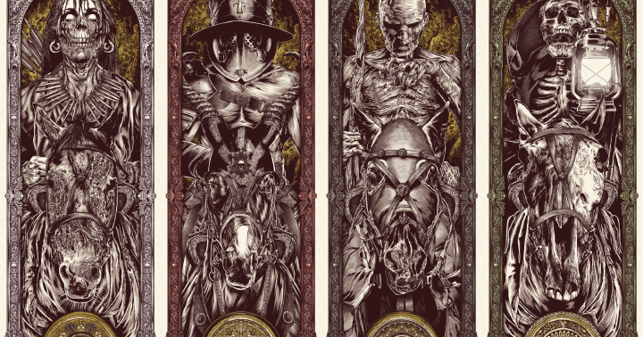 INSIDE THE ROCK POSTER FRAME BLOG: Anthony Petrie A Warrior's Dreams ...