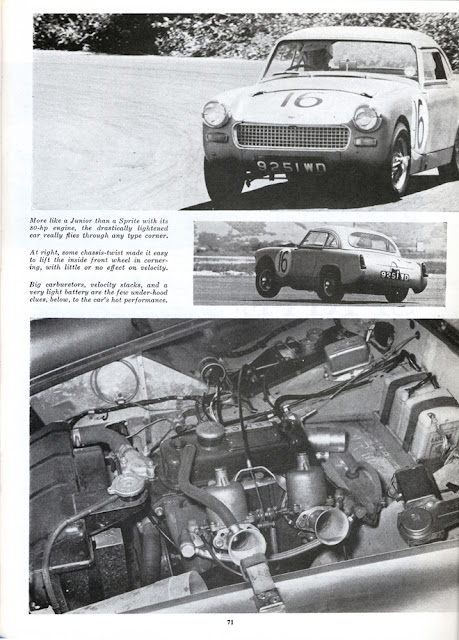 Just A Car Guy: Steve McQueen, Feb 1962, Austin Healey Sebring Sprite