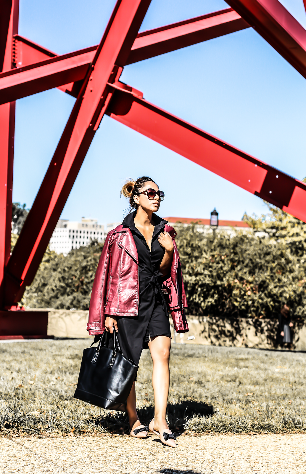 Colored Fall Jacket : Layering | thenuriarose Styles