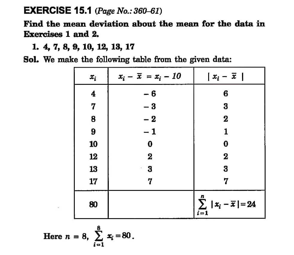 Statistics class 11 math - Studypur