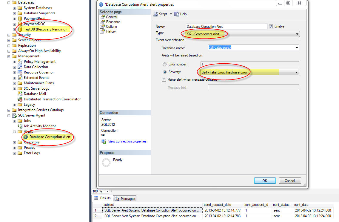 Sql Server Performance And Other Stories Dbcc Checkdb After Death Comes The Doctor”