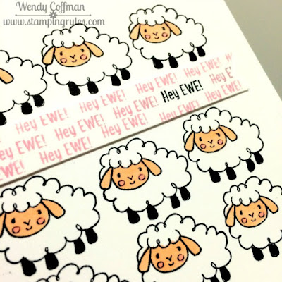 Stamping Rules!: Day 234: Hey Ewe Card