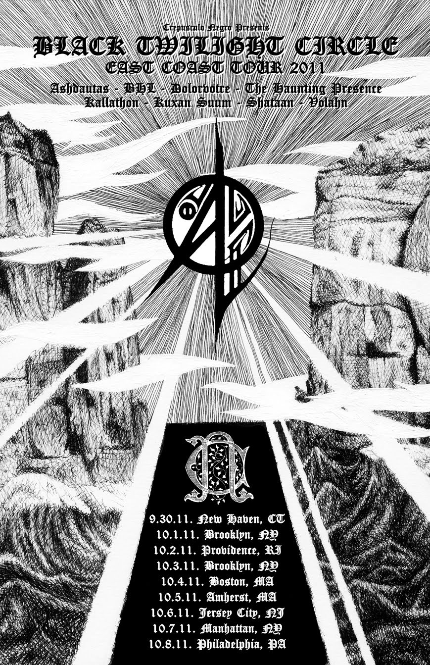 My Castle of Quiet: TONIGHT - The Black Twilight Circle invades MCoQ!