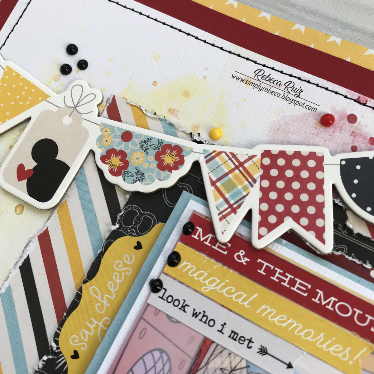 Disney Magic Layout - Simply Rebeca