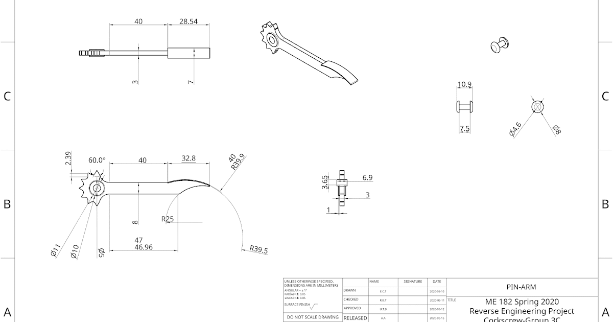 Arm-Pin Drawing