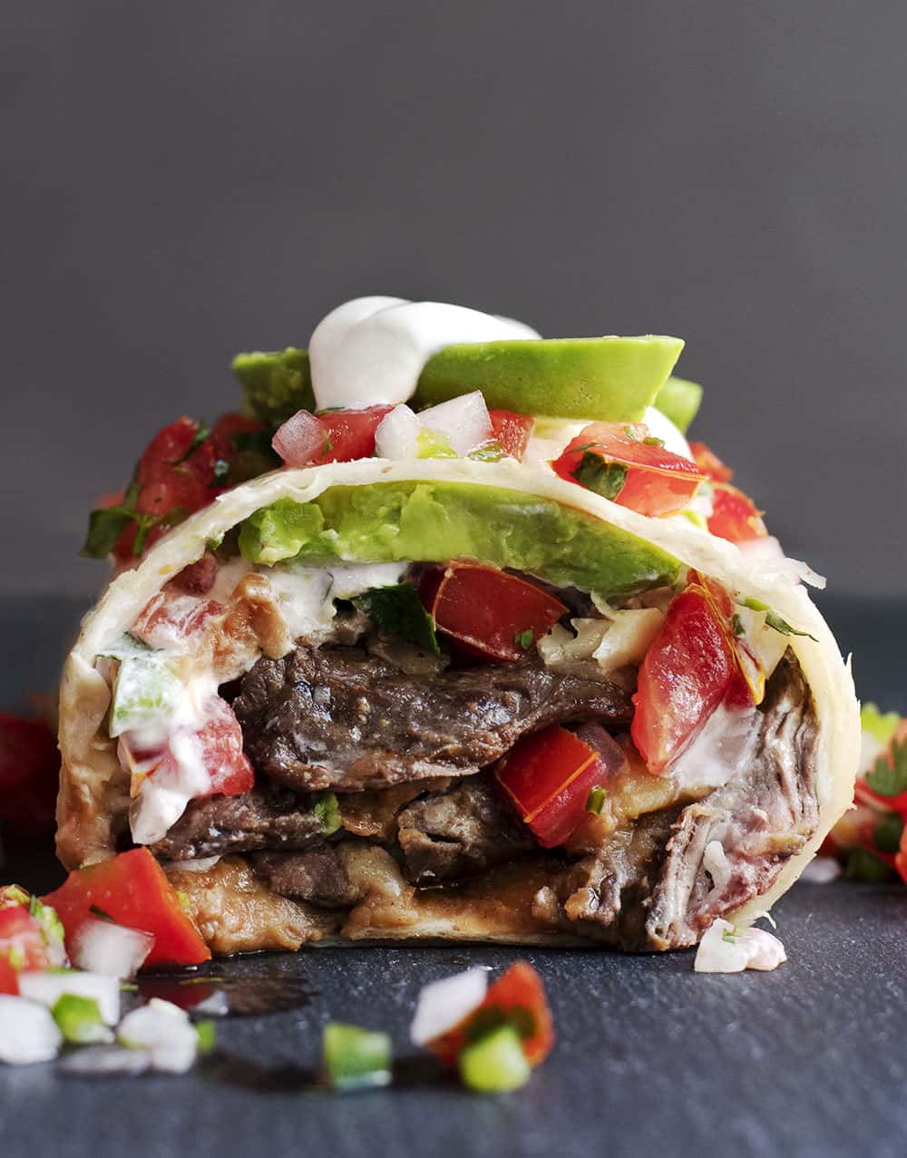 2broad : Carne Asada Burrito, Recipe