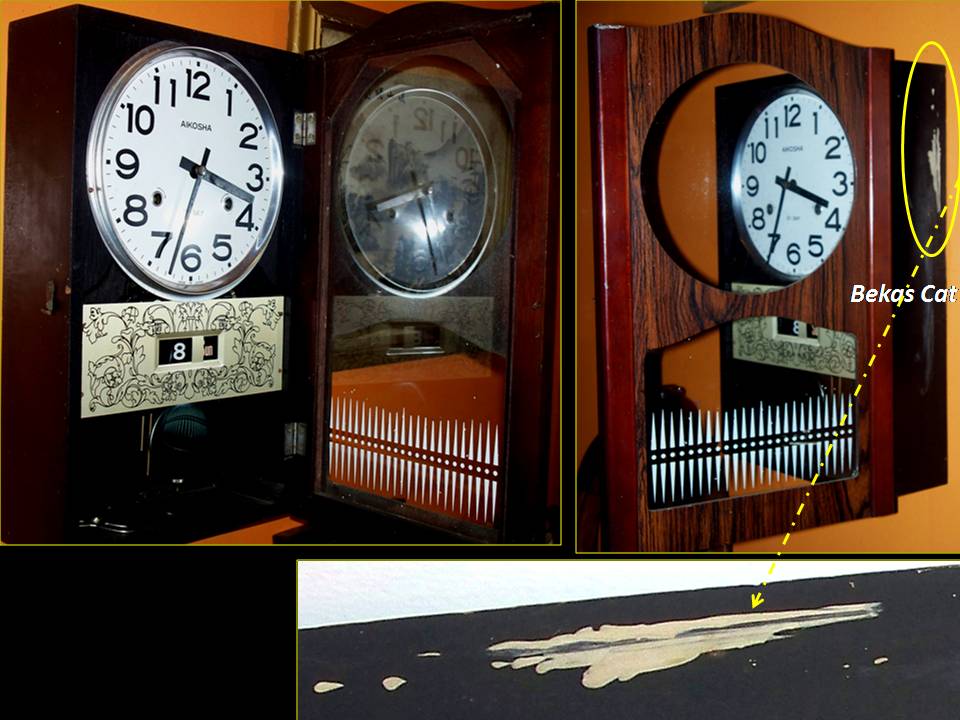 Waktu Luang.........: Vintage Aikosha Clock - Jepang (Sold, trims...)