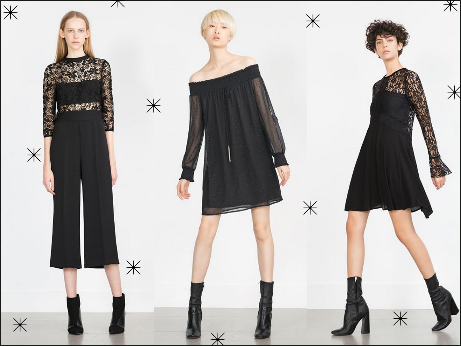 Nuevas ideas para vestir de negro estas fiestas