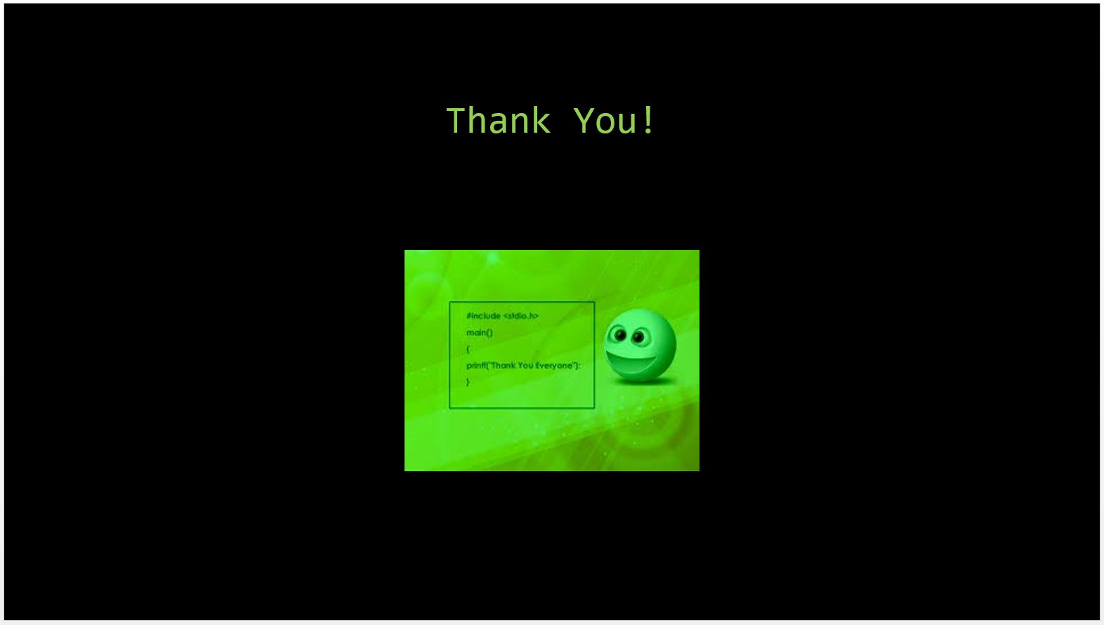 My Thoughts: PowerPoint Presentation on Object Oriented Design