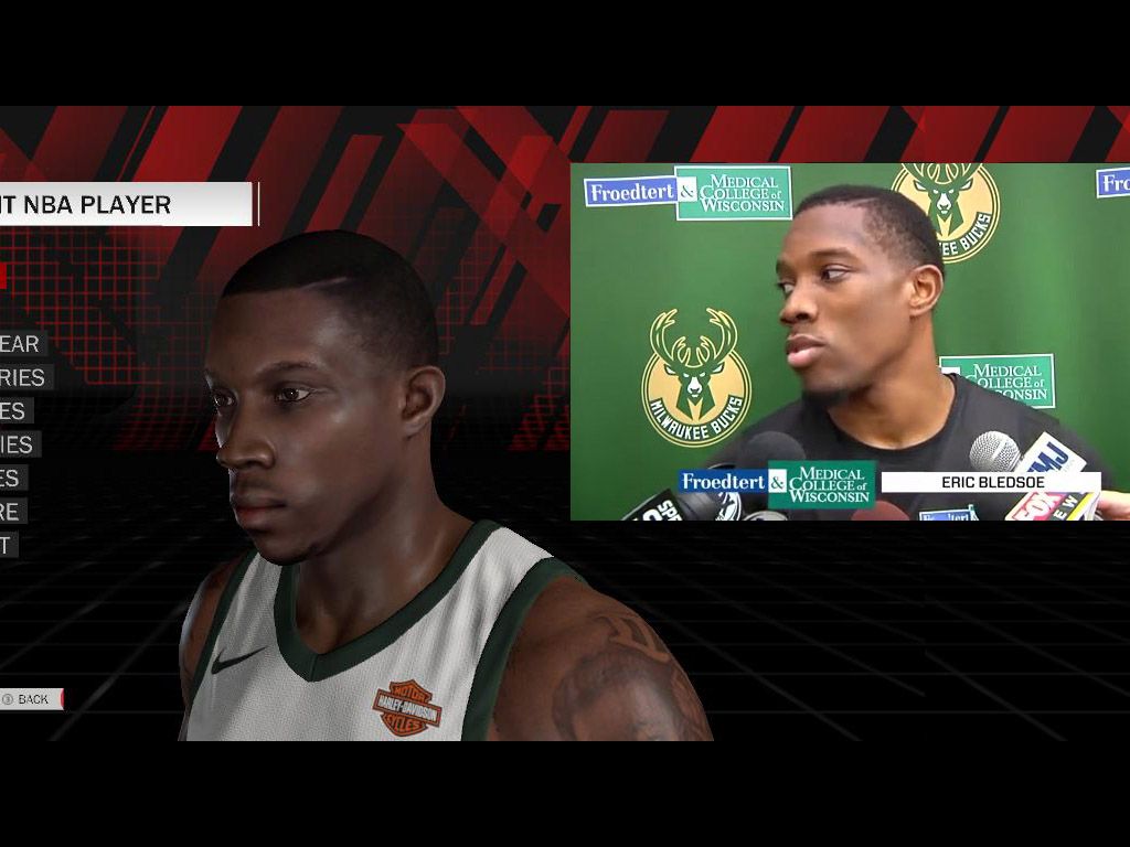 NBA 2K18 Eric Bledsoe - Shuajota: NBA 2K24 Mods, Rosters & Cyberfaces