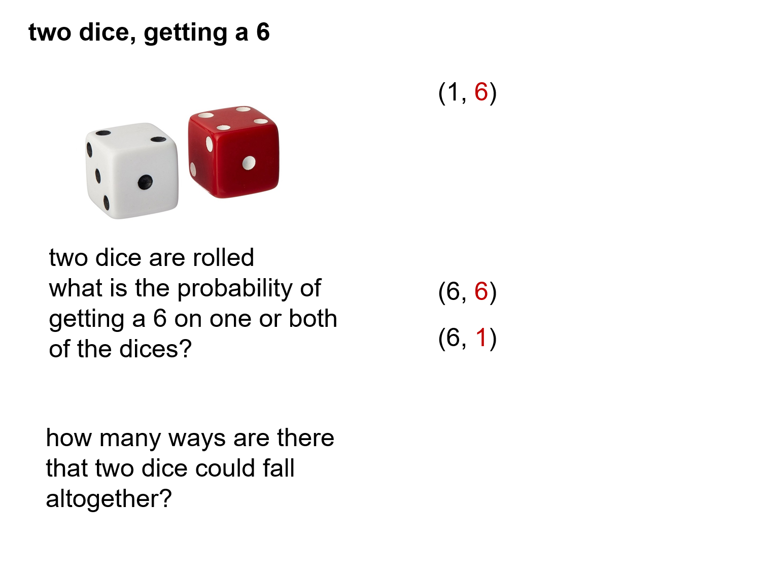 MEDIAN Don Steward mathematics teaching: two dice and generalising
