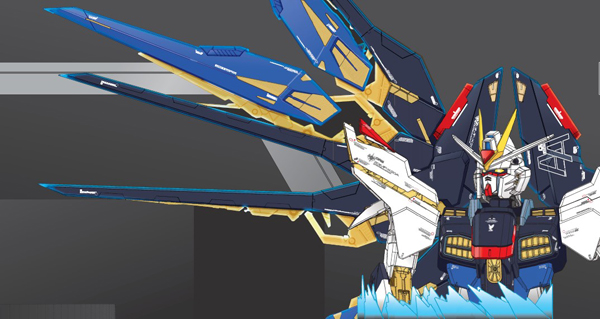 GUNDAM GUY: HG 1/144 Strike Freedom Gundam Ver. GFT - Include Parts To ...