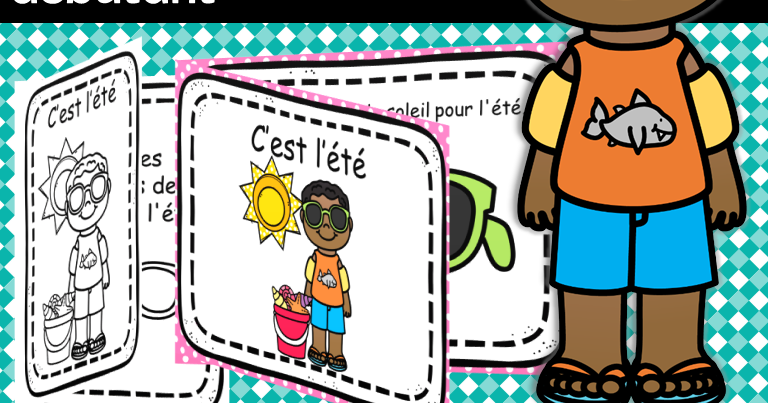 la classe de caro.: Lecteur pour débutant - C'est l'été - ¨Petit livre