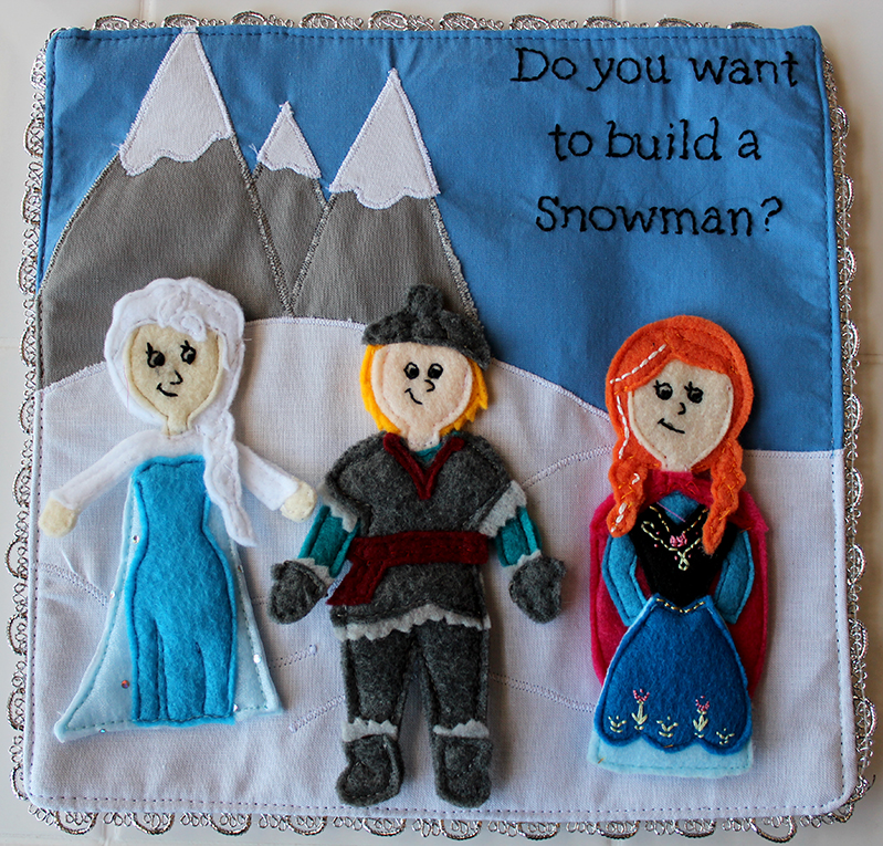 Get Your Craft On: Princess Quiet Book - Anna, Elsa, Kristoff, Olaf & Sven
