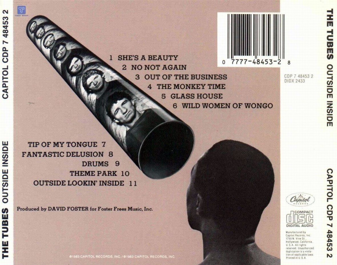 Classic Rock Covers Database: The Tubes - Outside Inside (1983)
