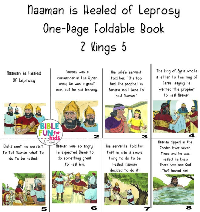 Naaman Visited God's Prophet Elisha | Bible Fun For Kids