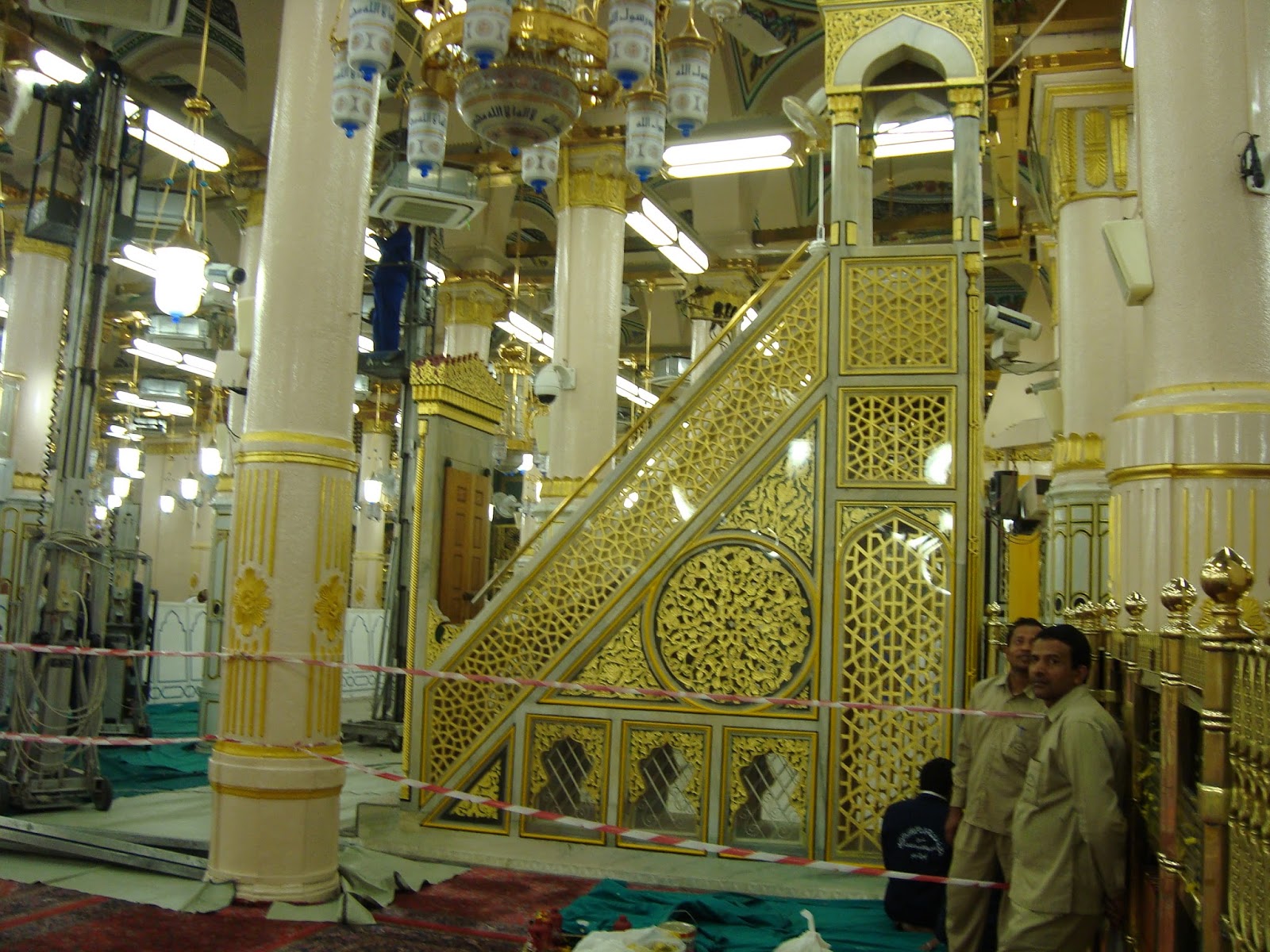Menjadi Tetamu Allah-Umrah : Raudhah (TAMAN SYURGA) Masjid Nabawi Madinah