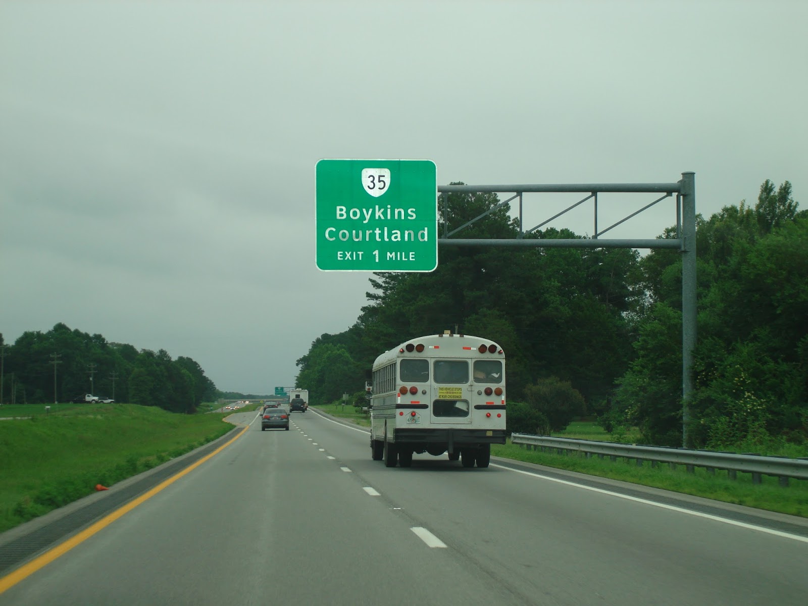 Luke's Signs: Route 58 - Southampton County, VA