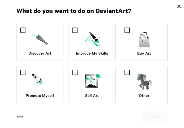 DeviantArtの会員登録、ダウンロード方法-まつぼブログ