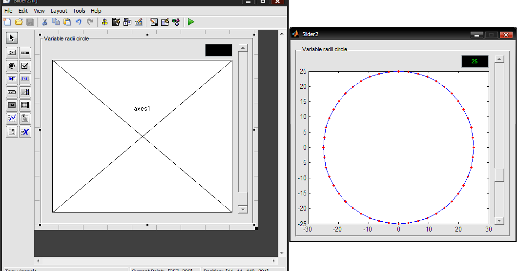 Gui Matlab Create Slider With Gui Matlab Part Ii 8203
