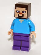 The Lego King: Lego Minecraft Steve Minifigure!