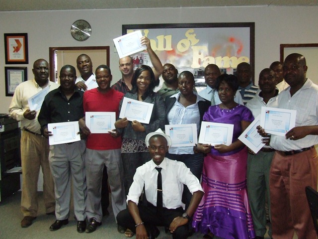 First SAPS group in Polokwane complete training | CTU Training ...