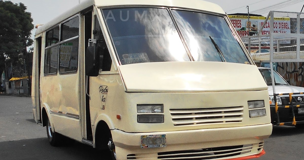 Transporte público, autobuses y microbuses CDMX.: Microbús Dodge Casavan