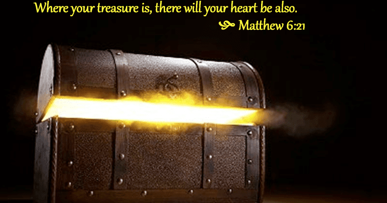 Seek the treasure in Christ Jesus