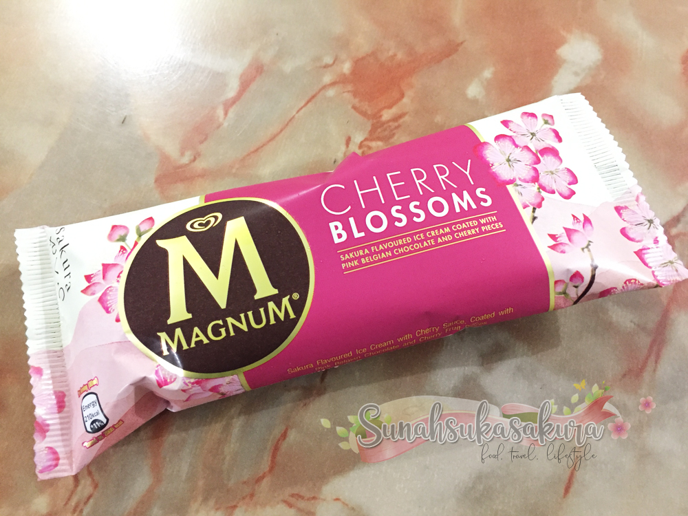 Sedap Ke Aiskrim Magnum Cherry Blossoms Tu?