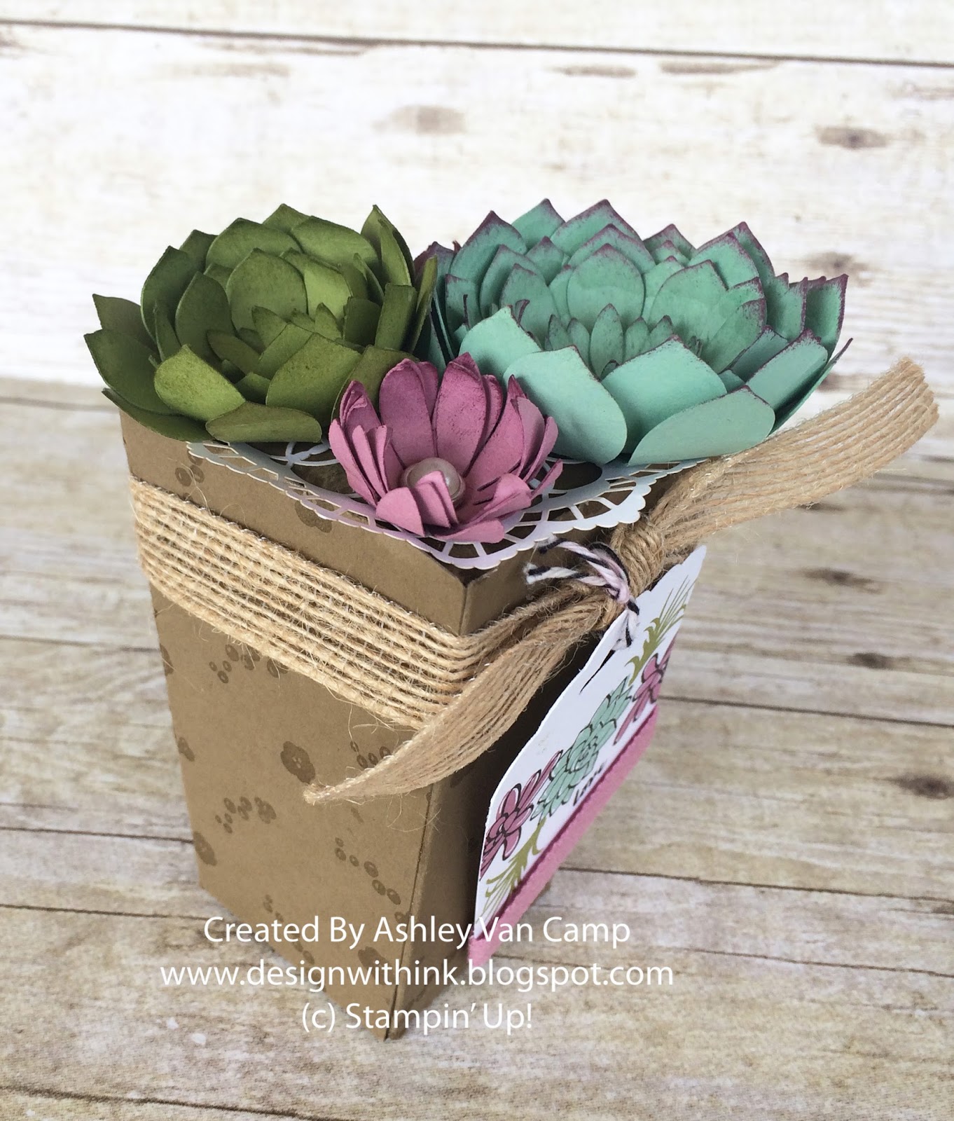 Design With Ink: Succulent Love...