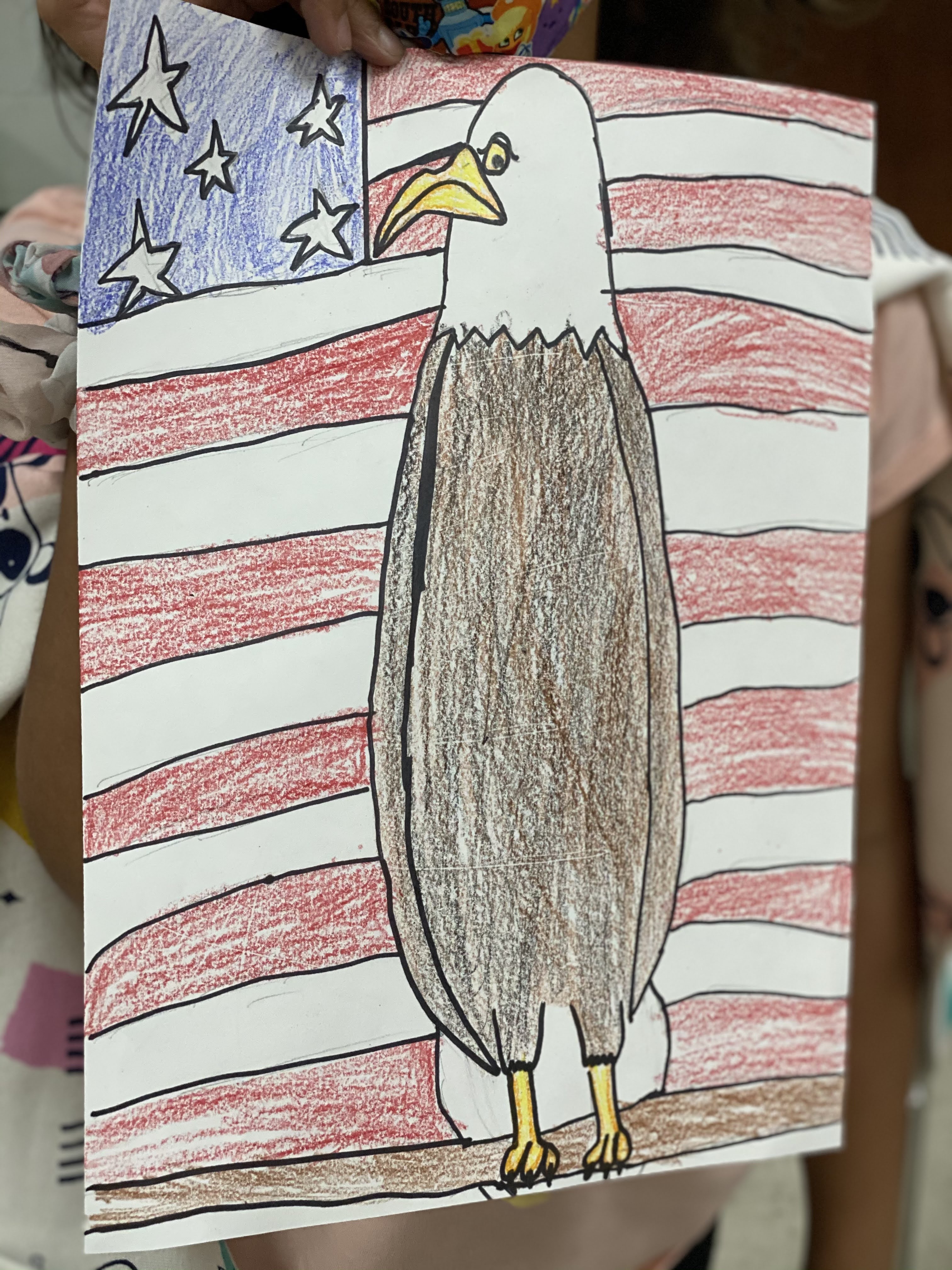 Elements of the Art Room: Patriotic art for Veterans Day!