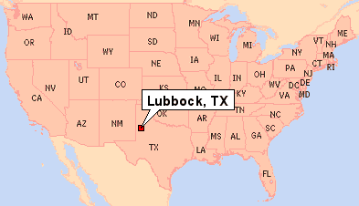 a peach in the heart of texas: Lubbock, Texas
