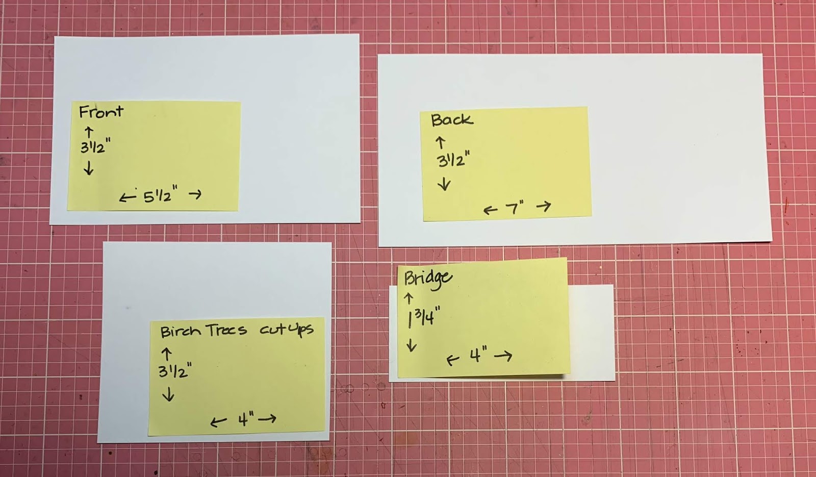 Stamping as Fast as I Can!: Bridge Card Picture Tutorial