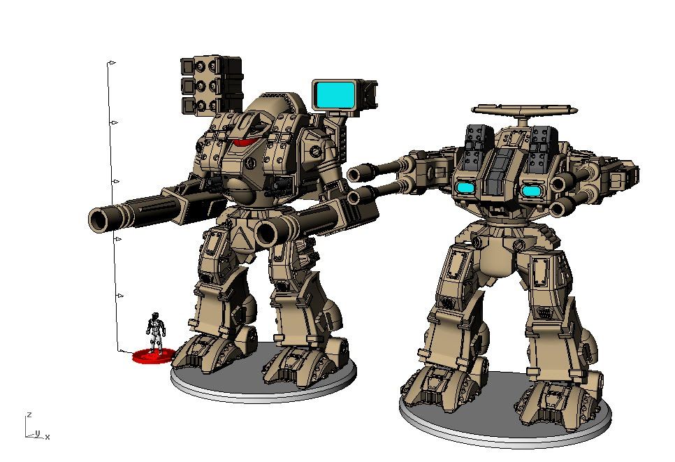 Brazos Evil Empire: Mecha Monday: The Early Years. (Battle Mech)